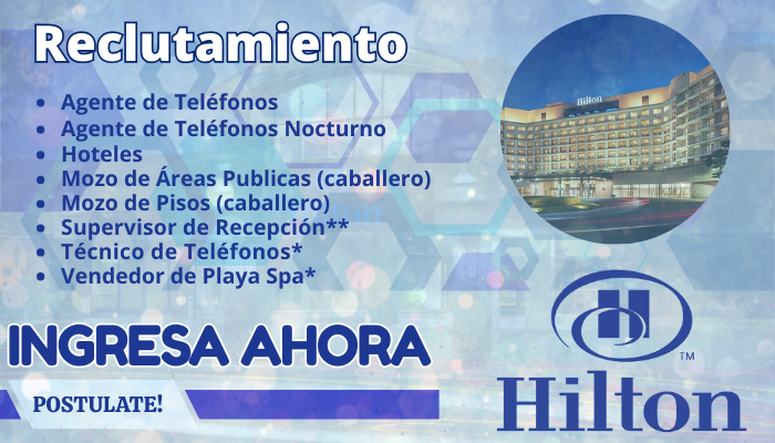 Trabajar en Hoteles Hilton, Marriott y Holiday Inn en USA